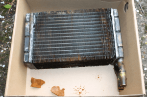 Heater Matrix – removal and repair